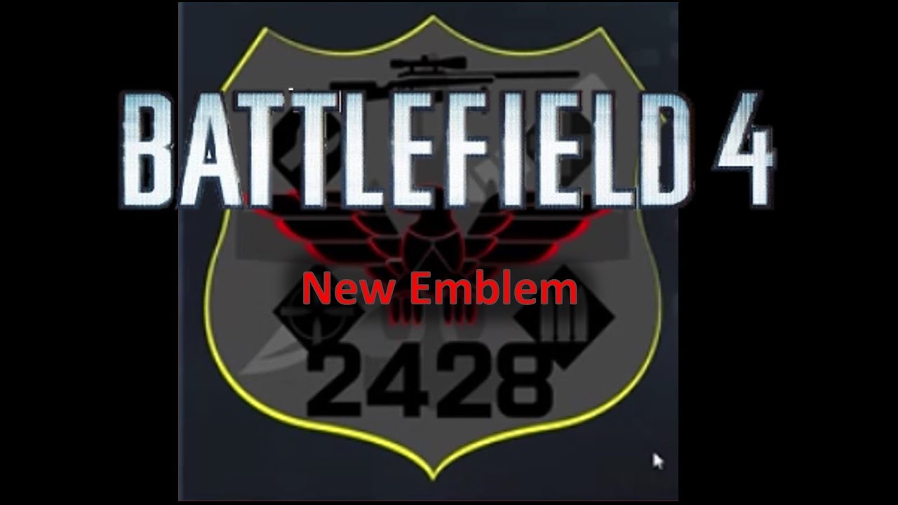 Battlefield 4 Speed Art-New Emblem - YouTube