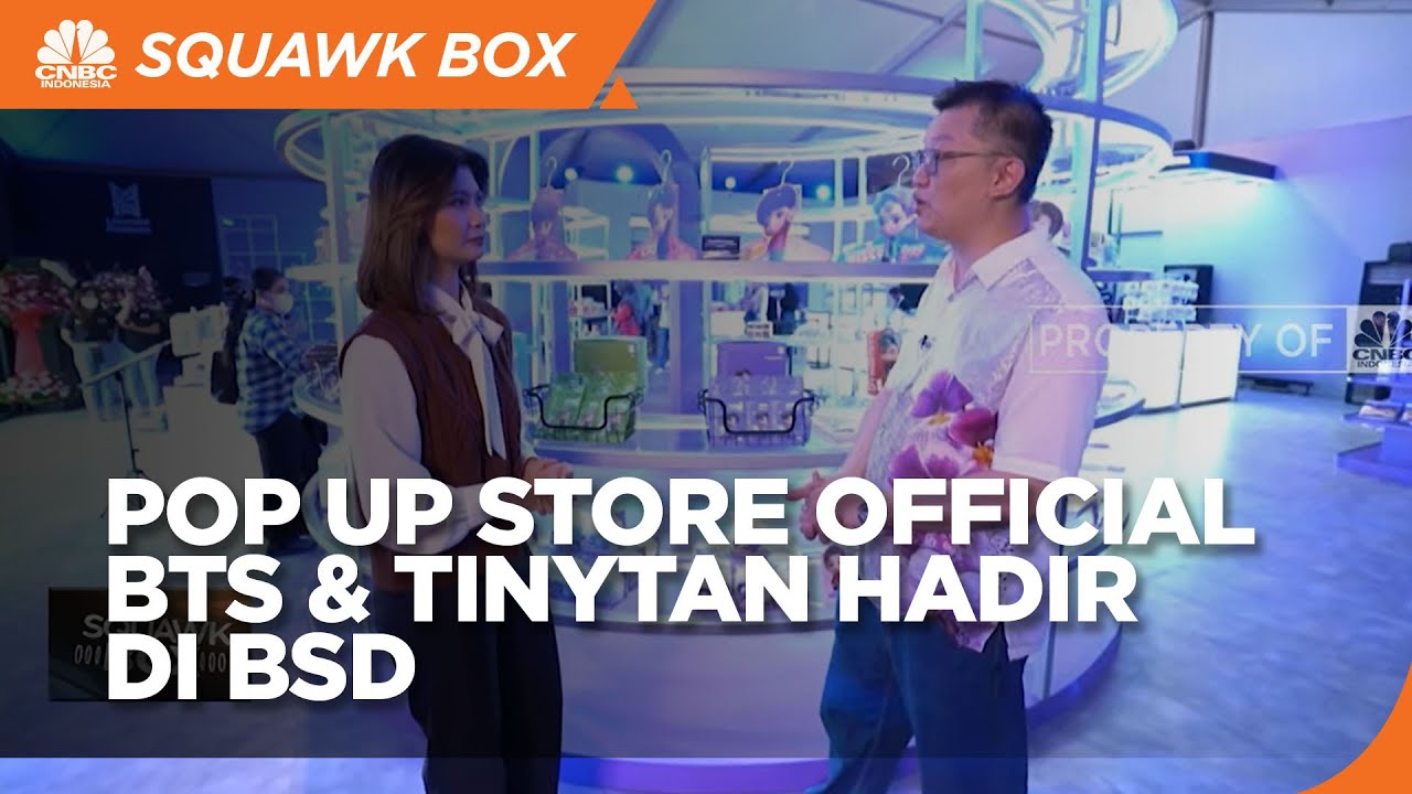 Pop Up Store Official Licensed BTS & TinyTAN Hadir di BSD - YouTube