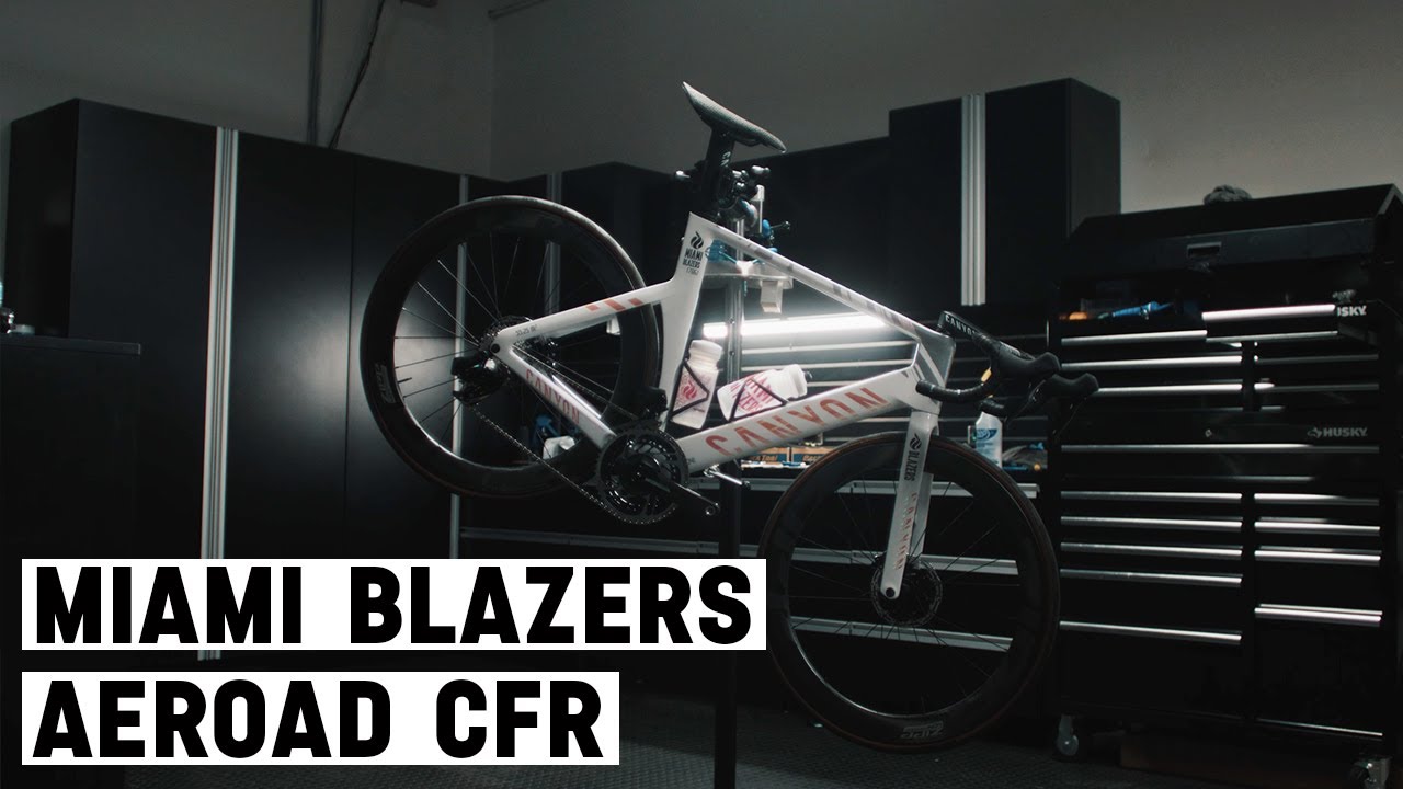 Canyon Dream Bike Build | Aeroad CFR Miami Blazers - YouTube