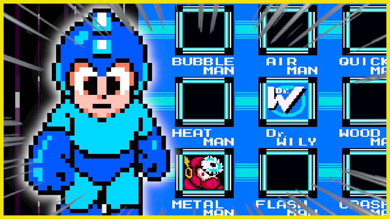 Mega Man 2: Metal Man Last - Full Playthrough (PS2) - YouTube