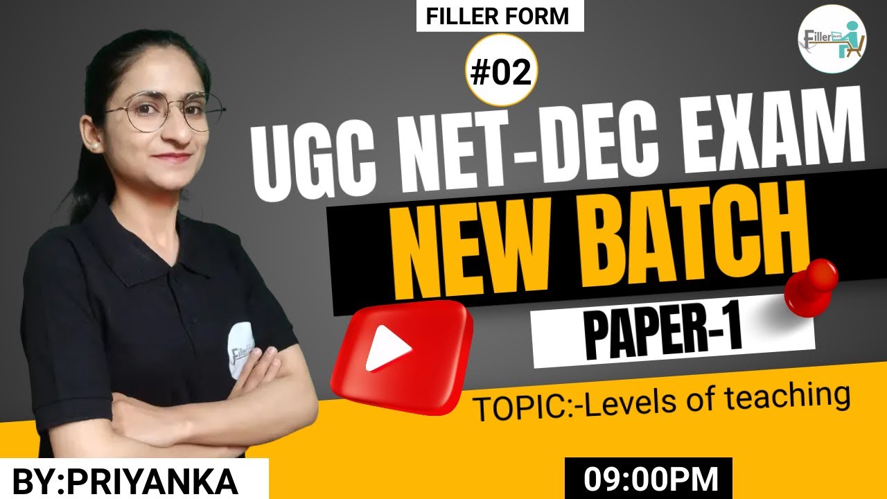 09:00 PM- UGC NET Paper 1 | UGC NET Dec Exam 2023 | NET Exam Paper 1 ...