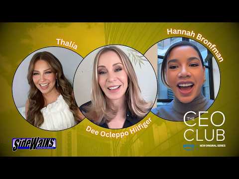 Thalia, Dee Hilfiger and Hannah Bronfman from Prime Video's The CEO Club!