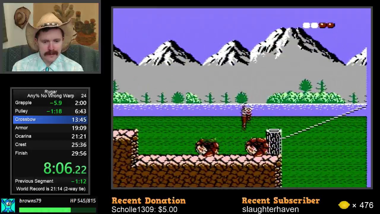 Rygar NES speedrun in 27:53 by Arcus - YouTube