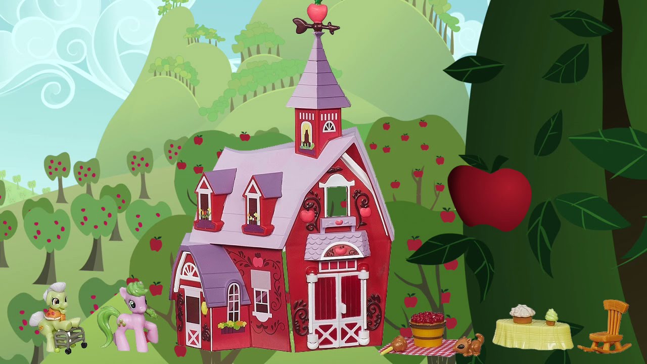 Мой маленький пони игровой набор Яблочная ферма "Сладкое яблоко" серия ...