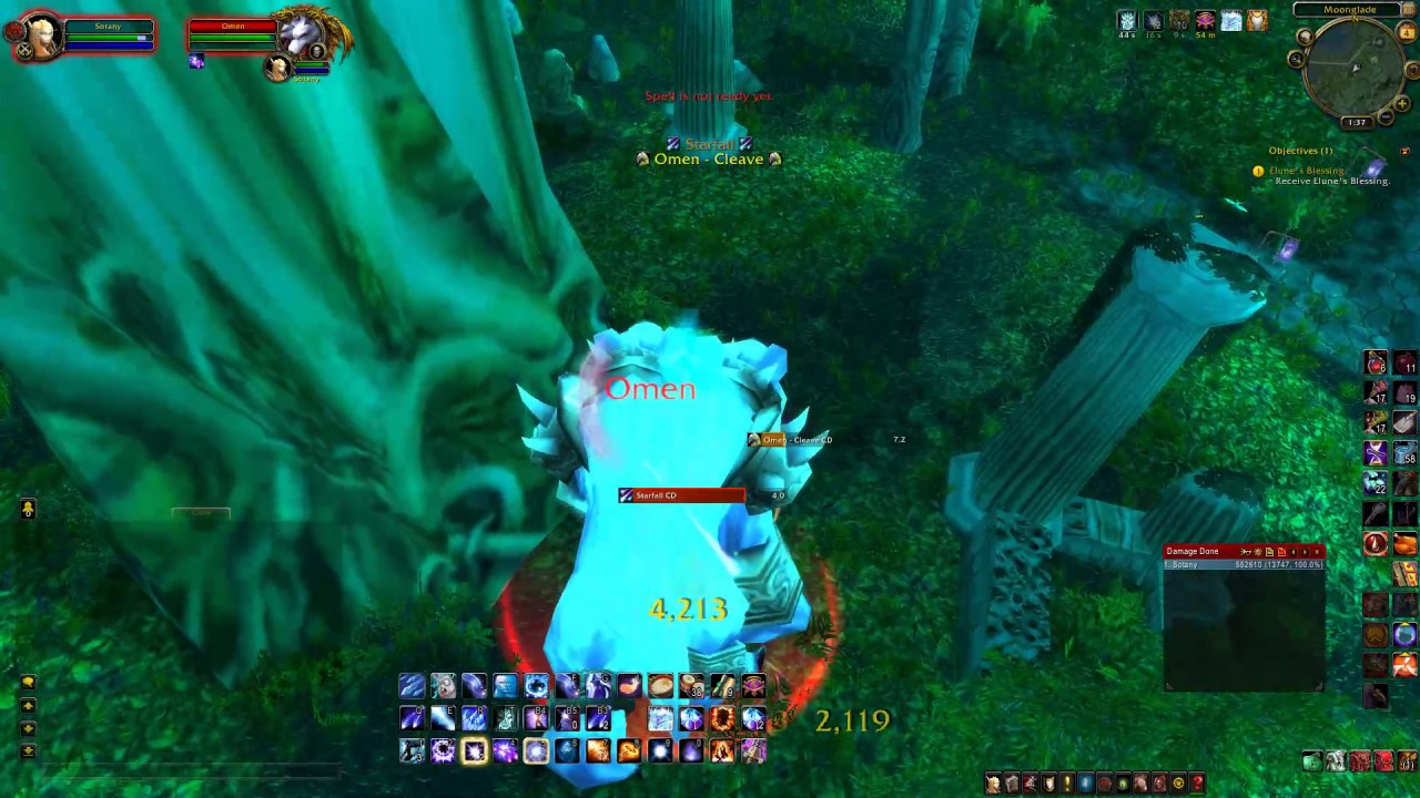 World of Warcraft Quests / Achievements - Elune's Blessing | Lunare ...