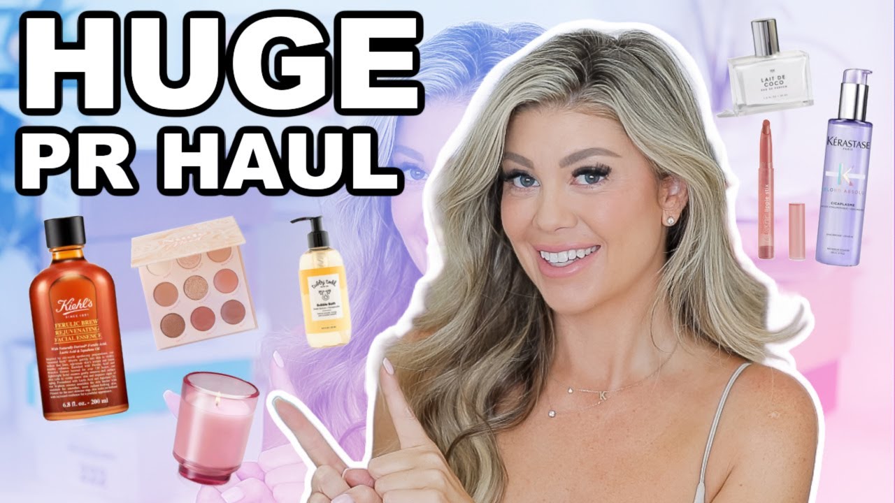 HUGE PR HAUL UNBOXING 😍 | NEW BEAUTY LAUNCHES! - YouTube