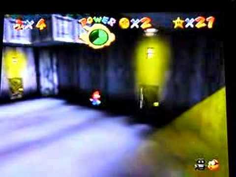 Super Mario 64 Boo's Haunt Level Wall Jump Trick - YouTube