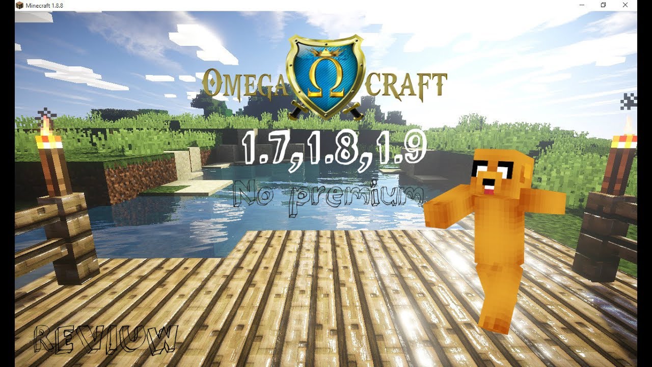 Omegacraft Server De Minecraft 1.8 [No Premiun] +IP - YouTube