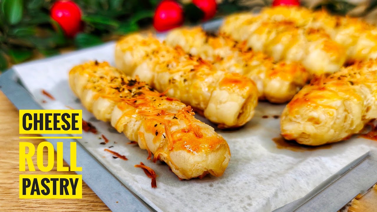 CHEESE ROLL PASTRY ALA BAKERY - YouTube