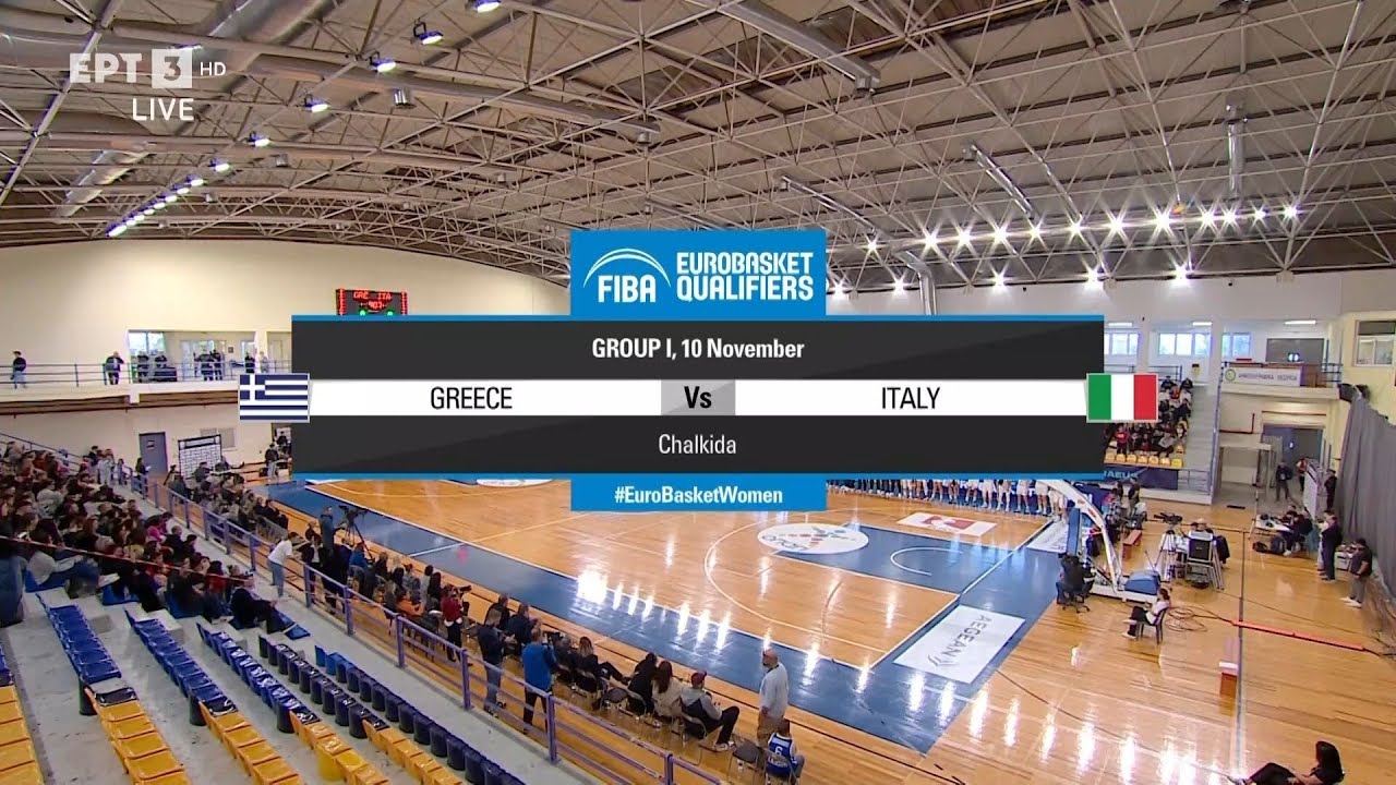 Προκριματικά Eurobasket Γυναικών | Ελλάδα - Ιταλία | Highlights | ΕΡΤ ...