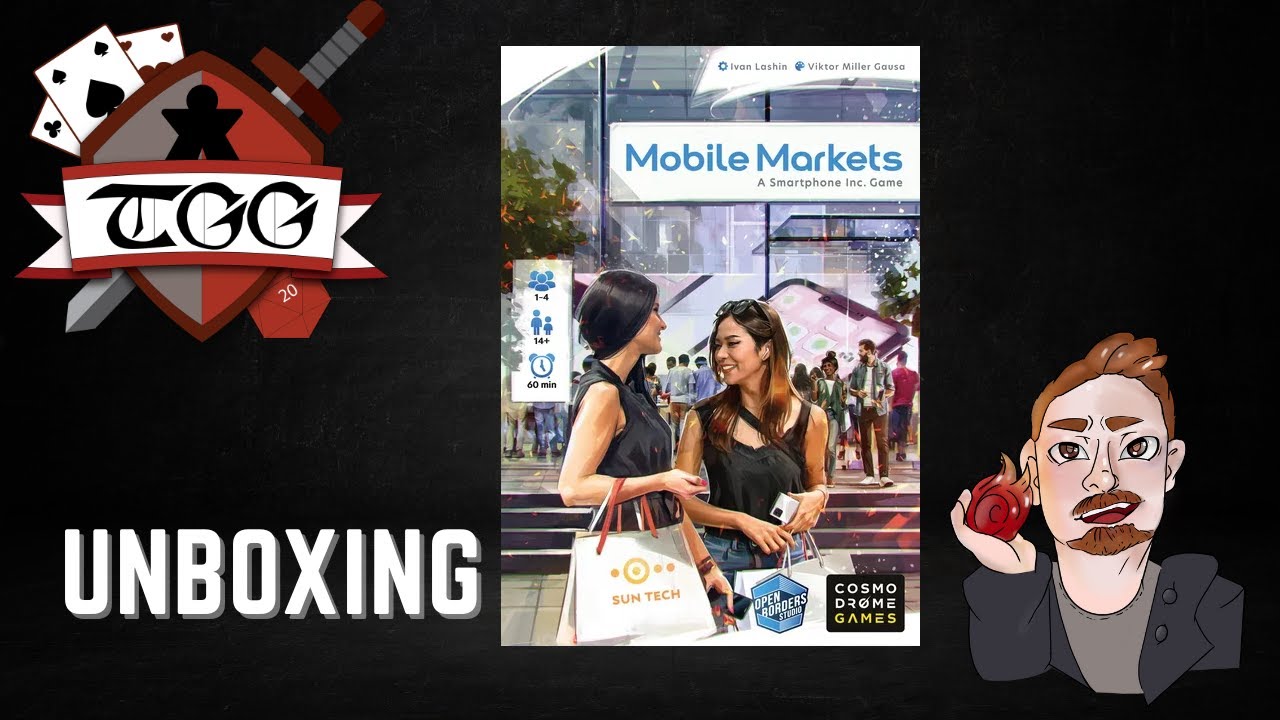 Mobile Markets: A Smartphone Inc. Game Board Game Unboxing - YouTube