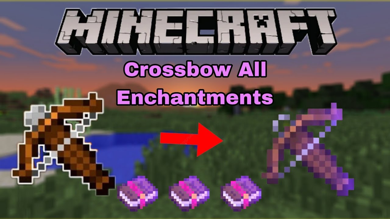 Perfect Enchantments for Crossbow|Minecraft 1.20 PE| #minecraft # ...