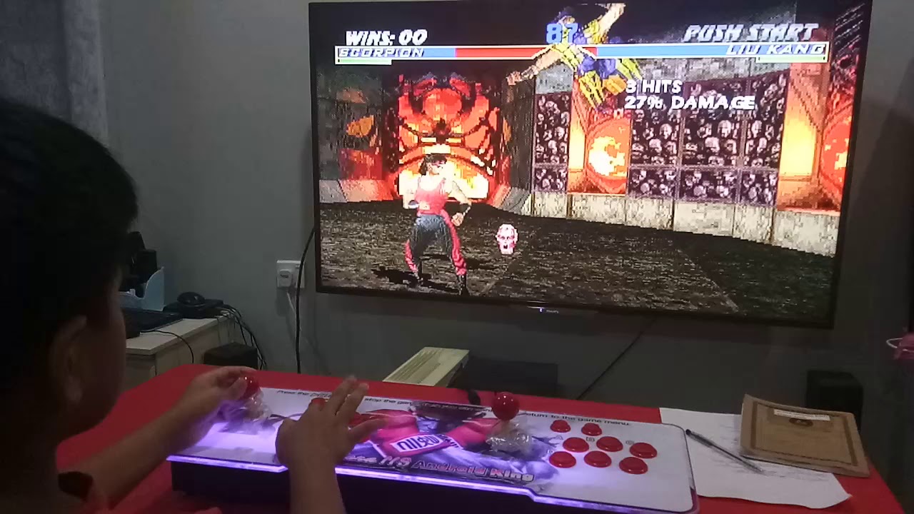 Pandora Box 11s Arcade Game - Mortal Kombat 3 - YouTube