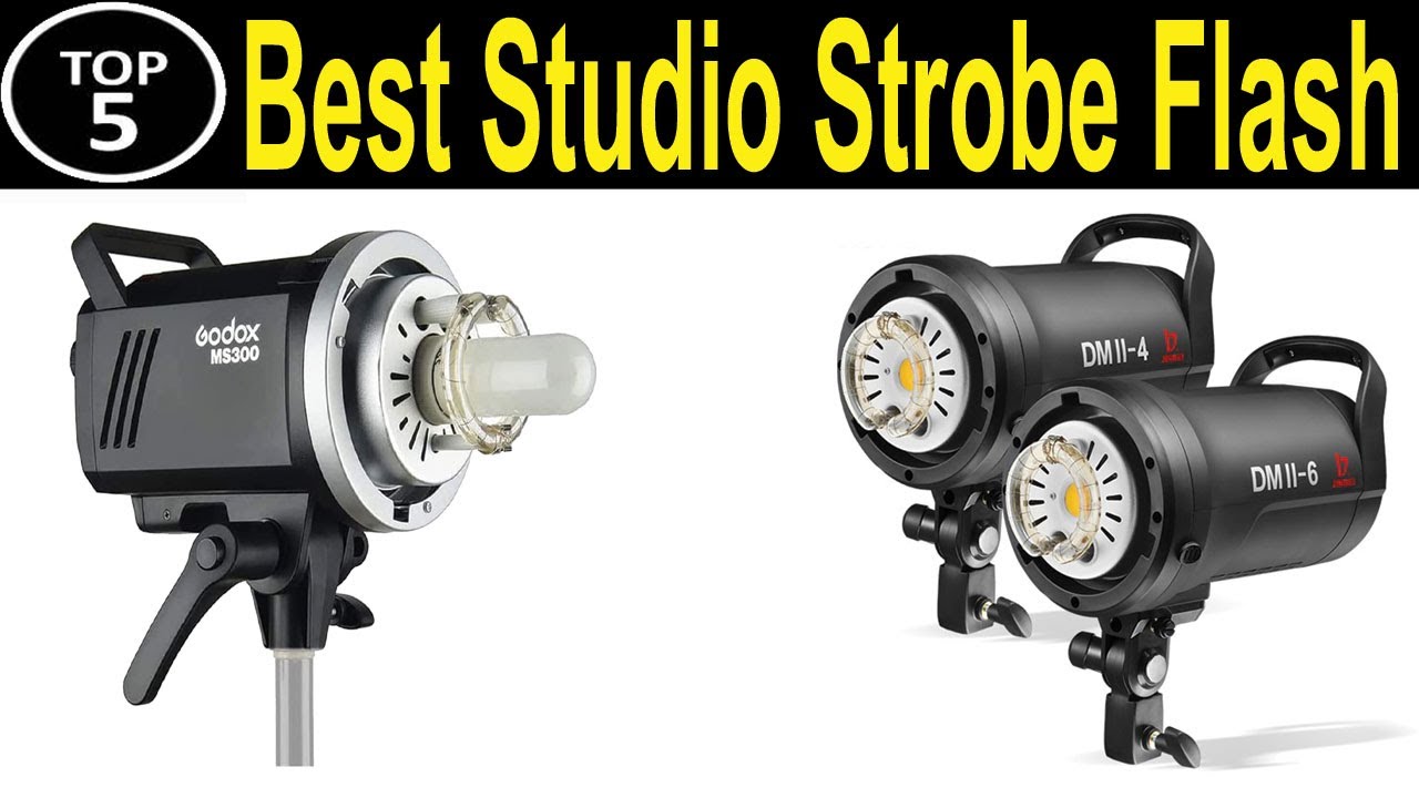 TOP 5 BEST Studio Strobe Flash Review 2024 - YouTube