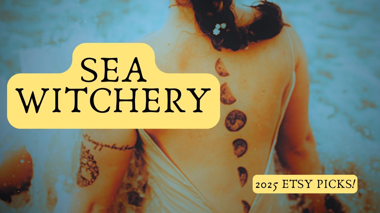 2025 YEAR OF THE SEA WITCH / Sea Witchery Vibes / My Fav Etsy Picks ...