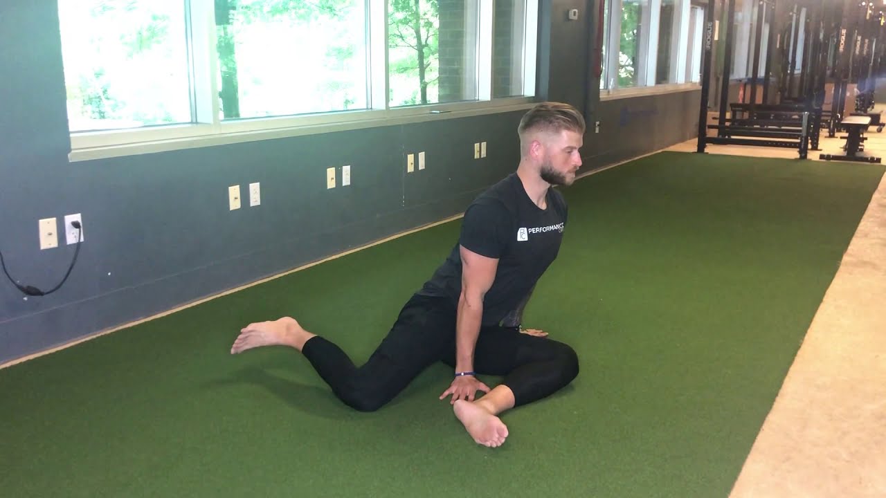 90-90 Hip Internal Rotation Lifts - YouTube