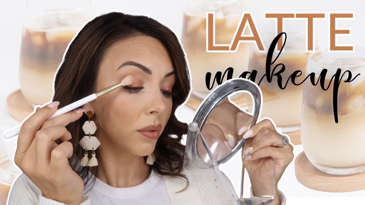 The LATTE MAKEUP Tutorial Trend (fall makeup tutorial look) Beauty Vlog 30 Amber Lykins - YouTube
