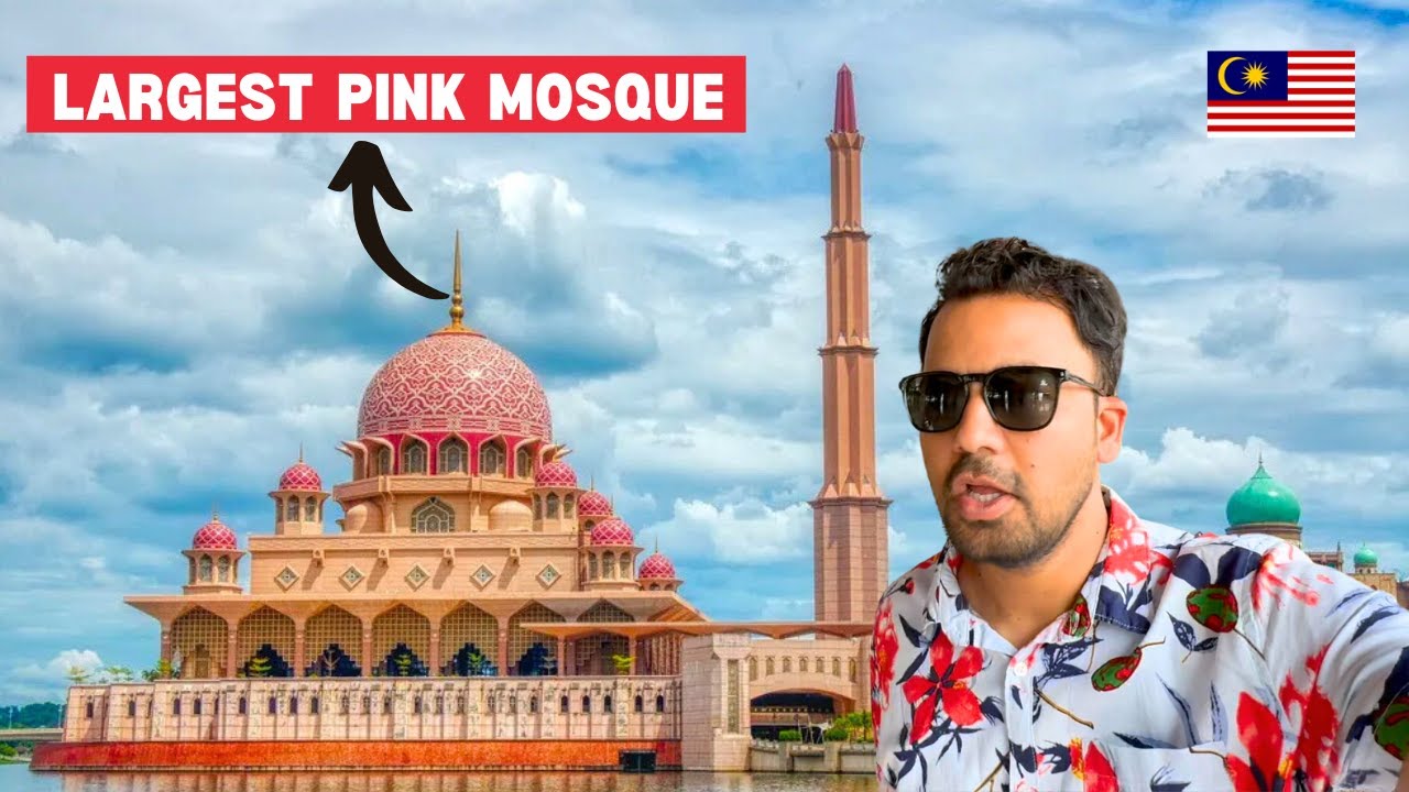 Inside the World's Largest Pink Mosque - YouTube