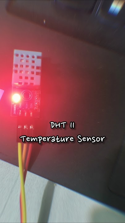 Esp8266 Wemos | DHT II temperature sensor | Arduino | it works - YouTube