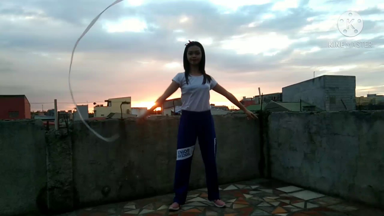 Rhythmic Gymnastics/ Using ribbon - YouTube