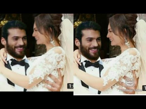 Can Yaman and Demet Ozdemir wedding so lovely couple - YouTube