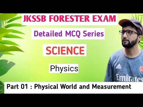 JKSSB FORESTER EXAM SCIENCE MCQS and Mock Test Part 01 - YouTube