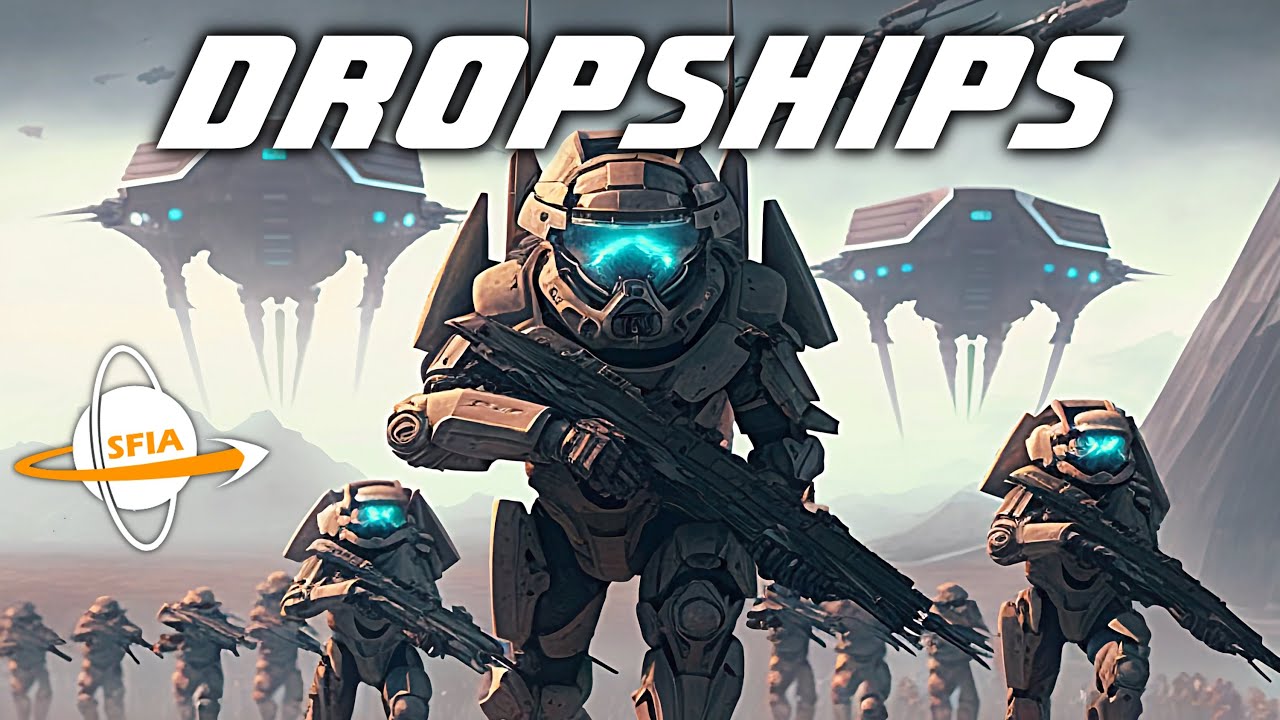 Dropships & Drop Pods - YouTube