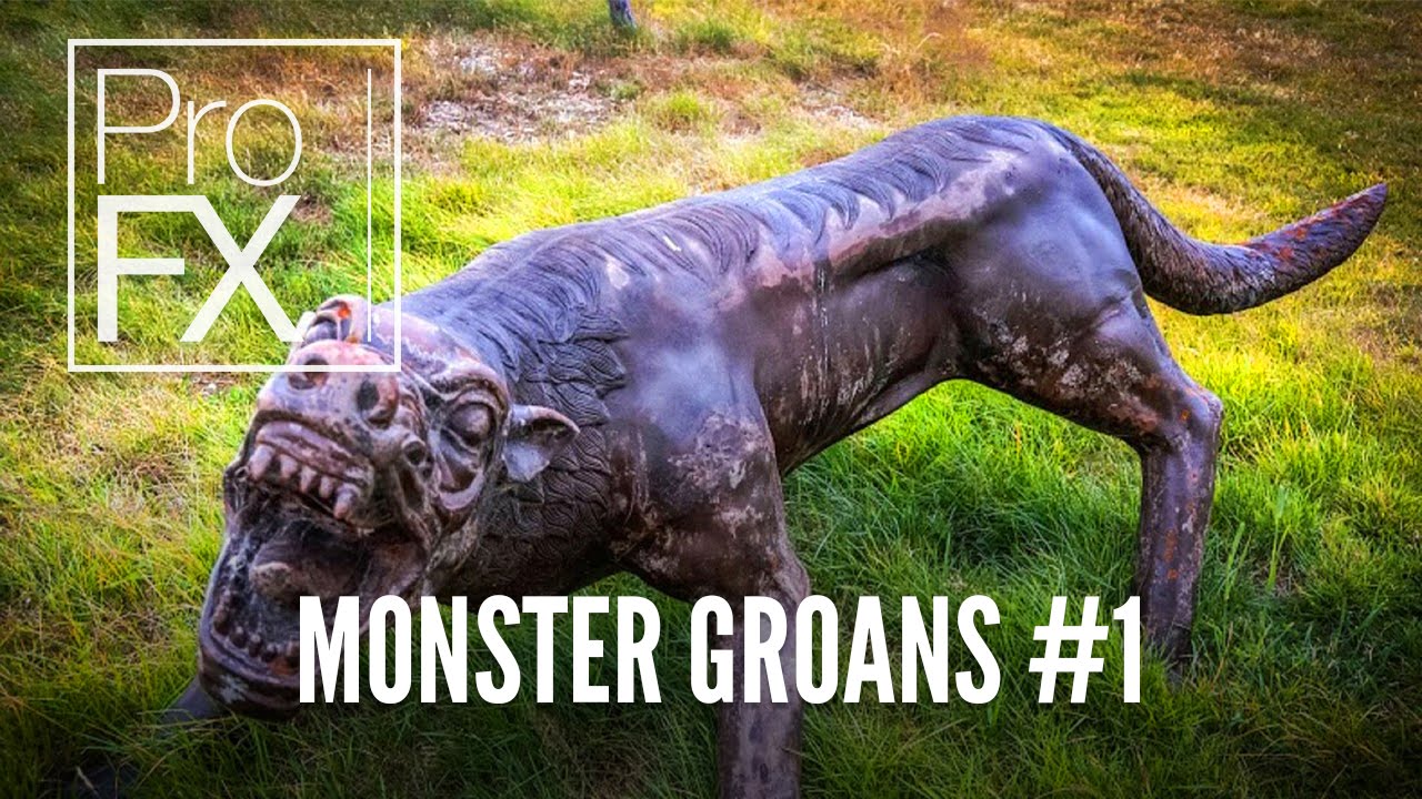 Monster groans sound effect | ProFX (Sound, Sound Effects, Free Sound ...