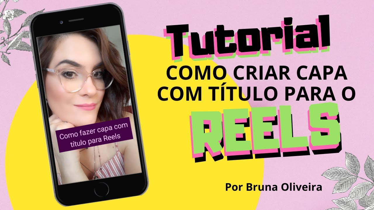 Como criar capa com título para Reels - YouTube