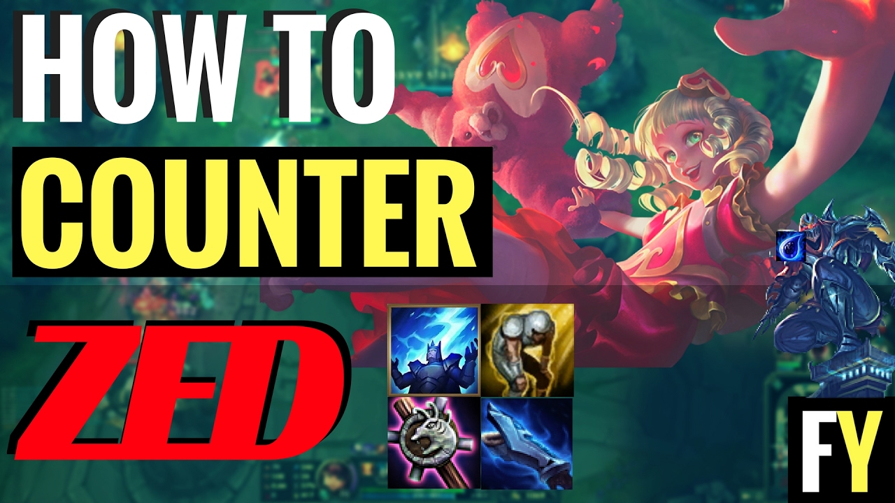 HOW TO COUNTER ZED - Patch 7.3 (MID SIII) - YouTube