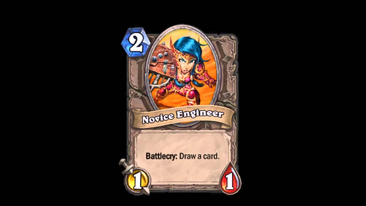 Novice Engineer Sounds - Hearthstone - YouTube