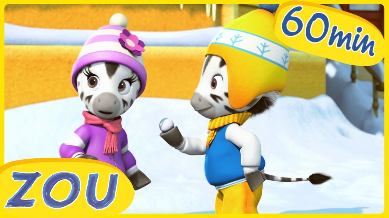 A Magia do Inverno Continua com Zou! ️ | Mais Diversão na Neve e ...