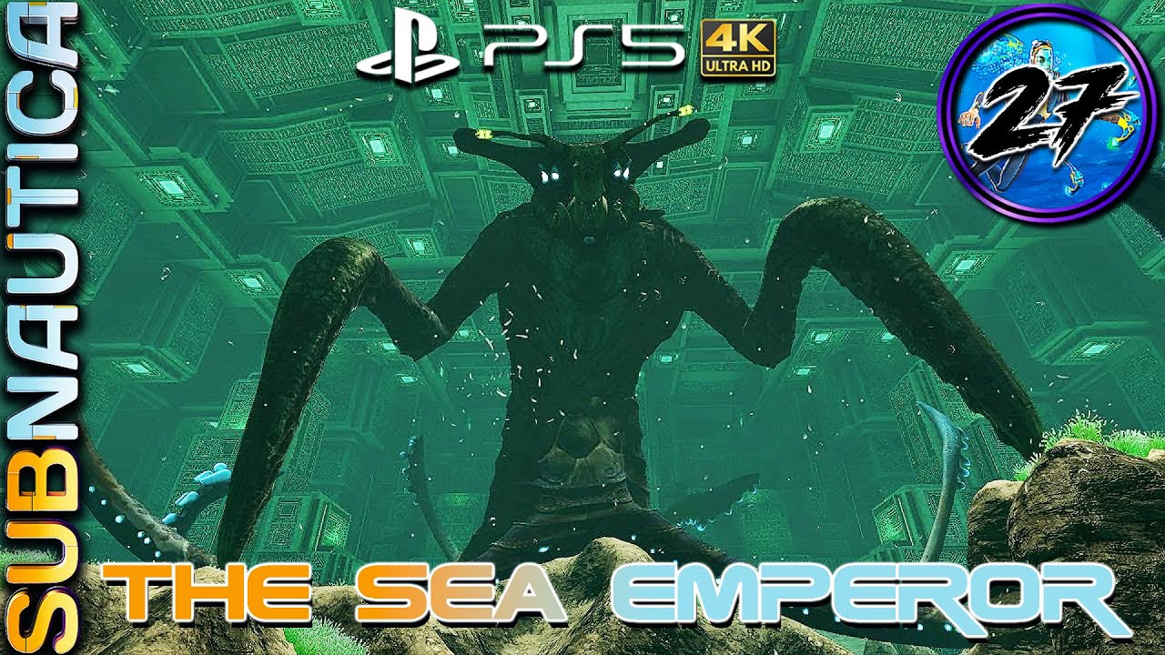 SUBNAUTICA | PS5 | Part 27 | ENCOUNTERING THE SEA EMPEROR (FULL GAME ...