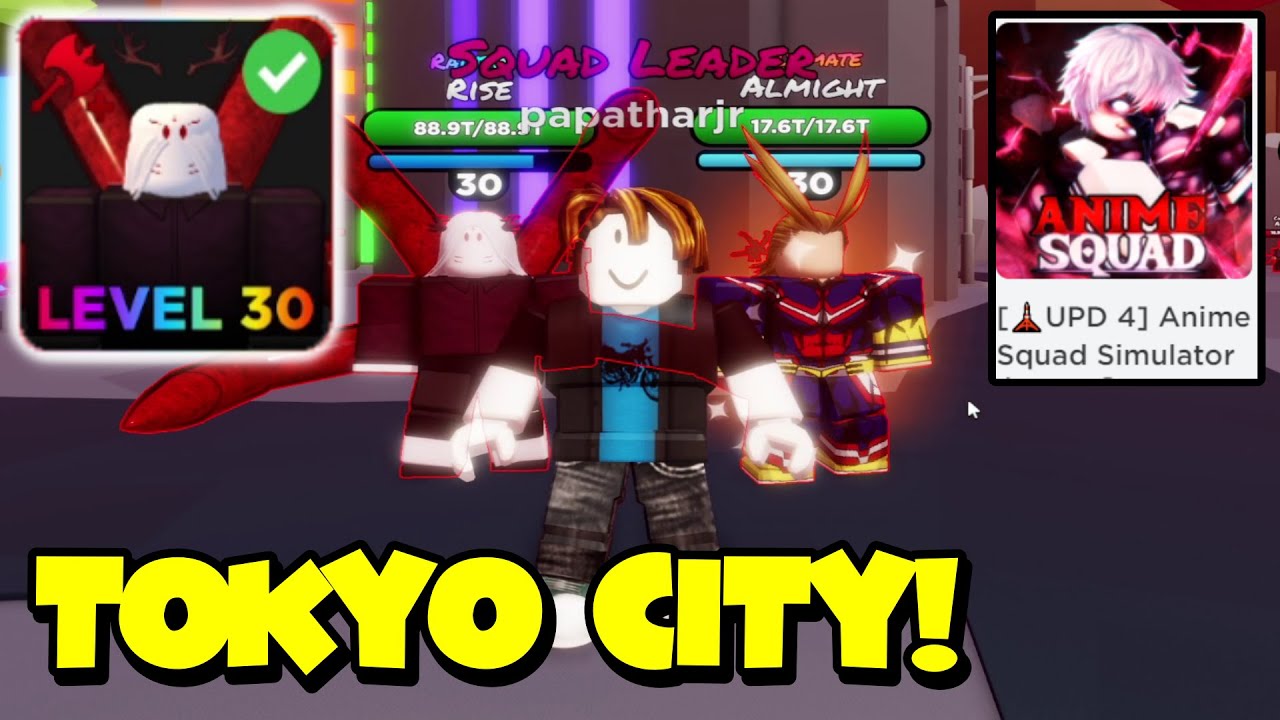 Got The Best Tokyo Squad -Anime Squad Simulator - YouTube