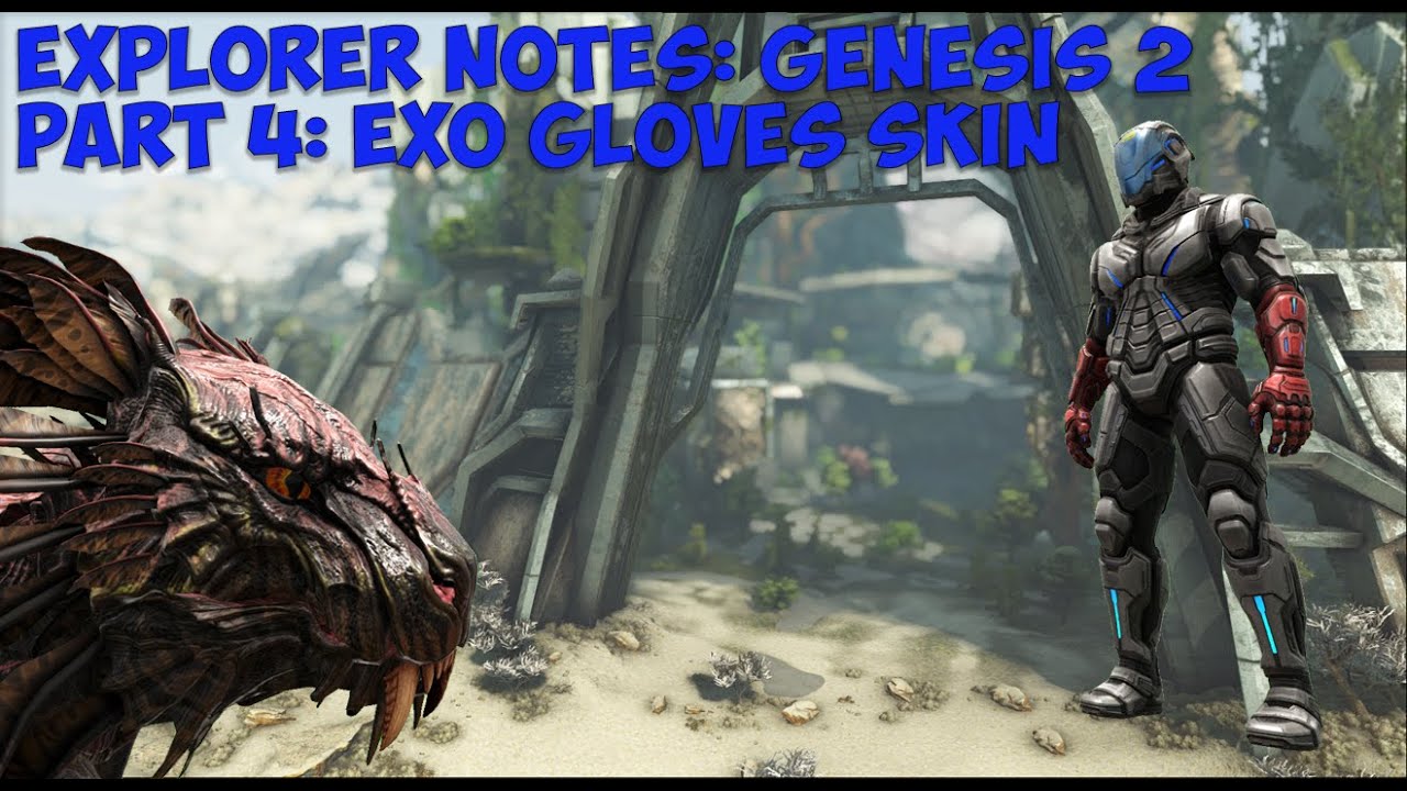ARK: How to get Exo-Gloves Skin And The Shadowmane Chibi - YouTube
