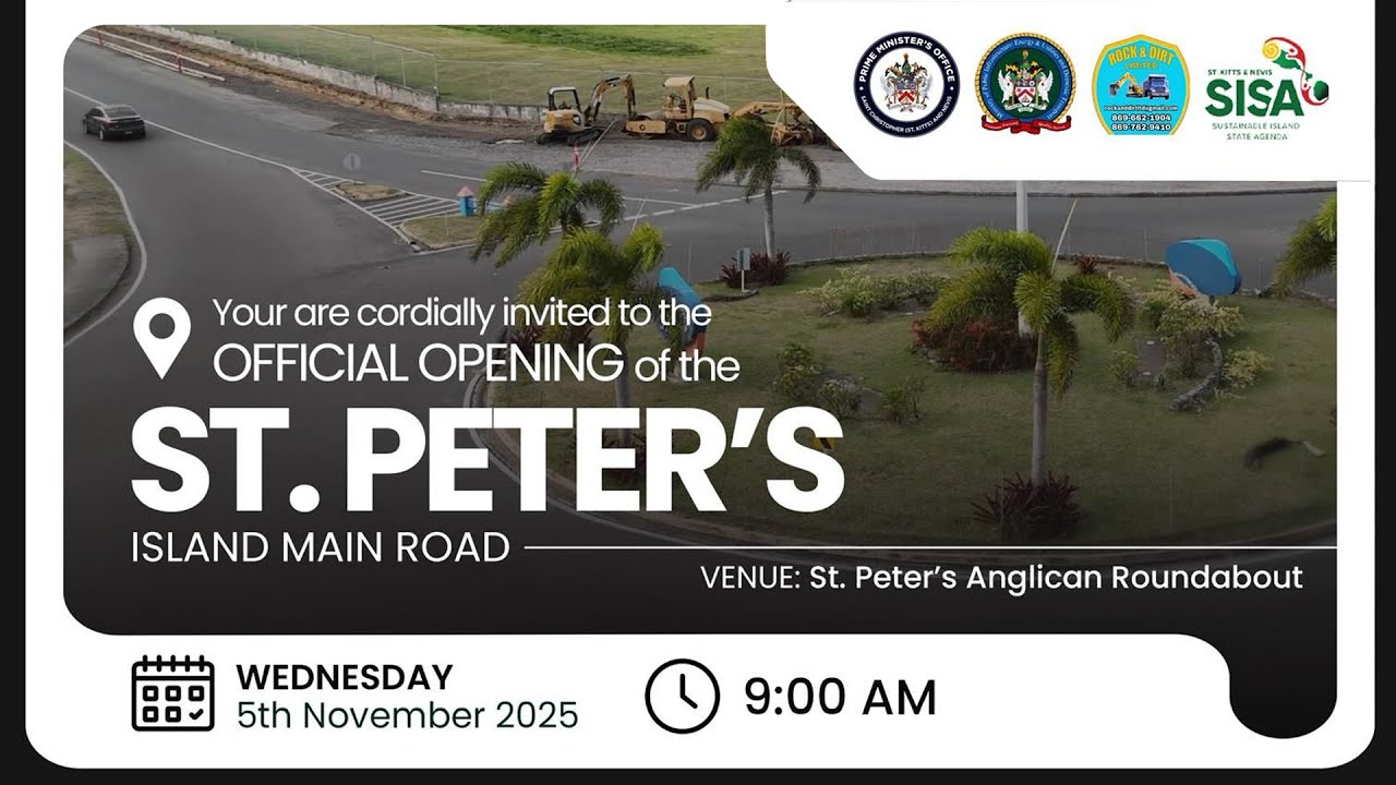 Official Opening | St. Peter’s Island Main Road - November 5, 2025 ...