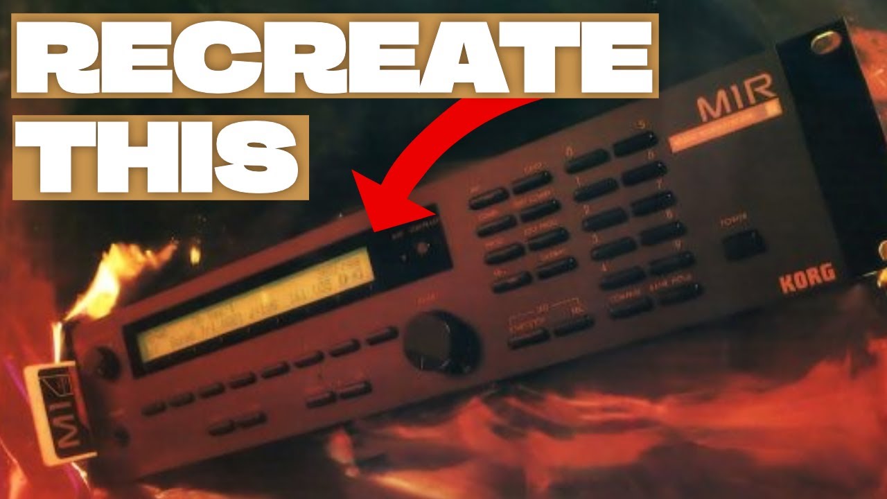 Recreating a 90s rompler...ethereal ambient pads - YouTube
