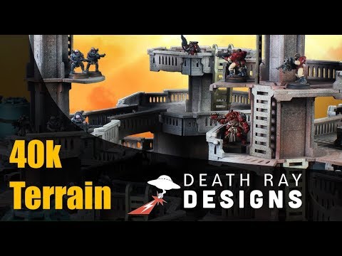 Death Ray Design's Awesome 40k Terrain - Chat with Austin - YouTube