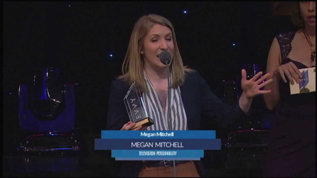 Outstanding Television Personality - Megan Mitchell - YouTube