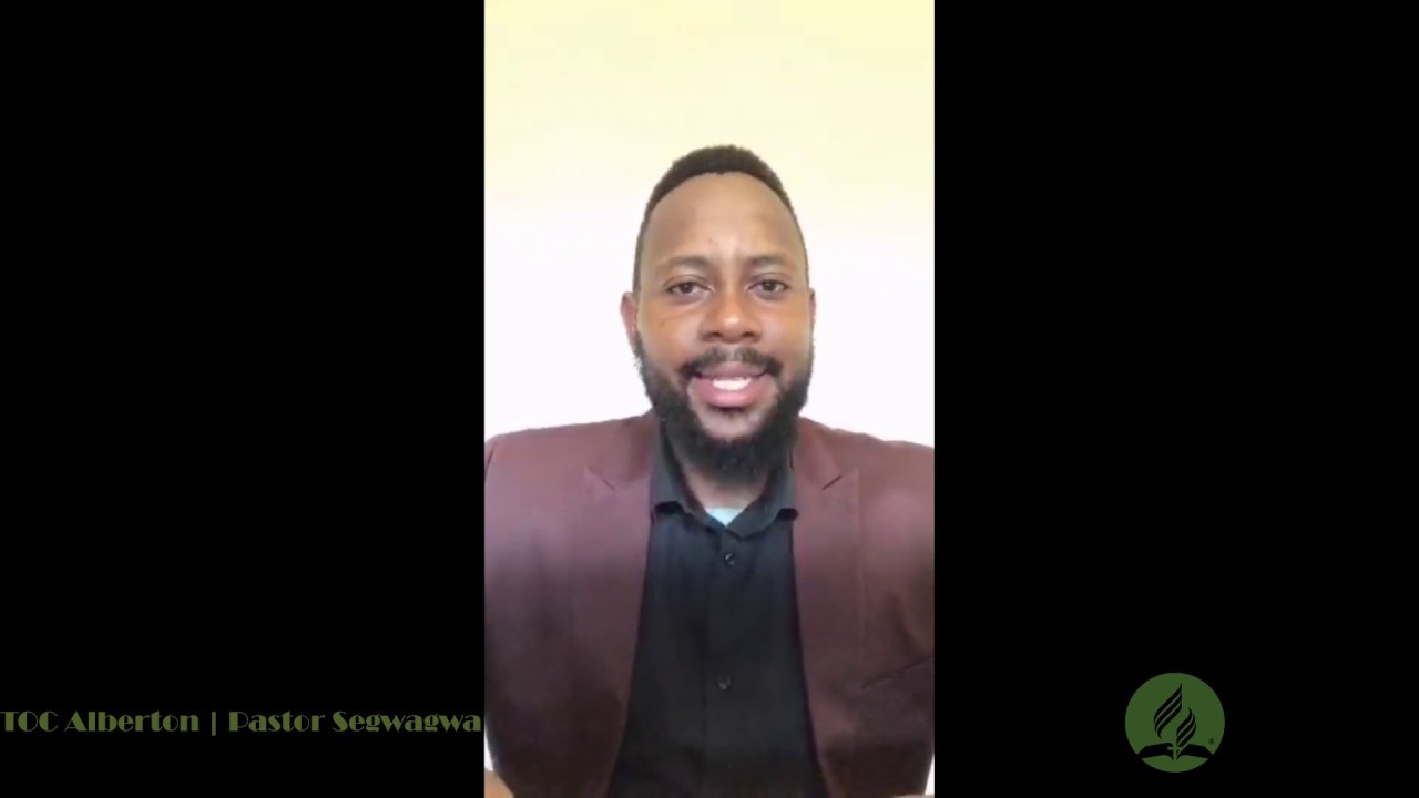 TOC Alberton Presents | Pastor Segwagwa | Sabbath Opening - YouTube