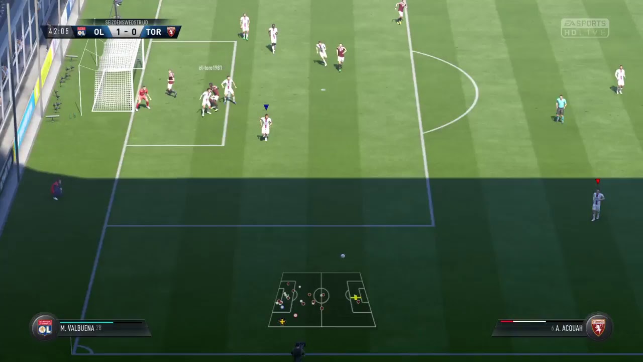 Tjad playing Fifa 17 with Dysler - YouTube