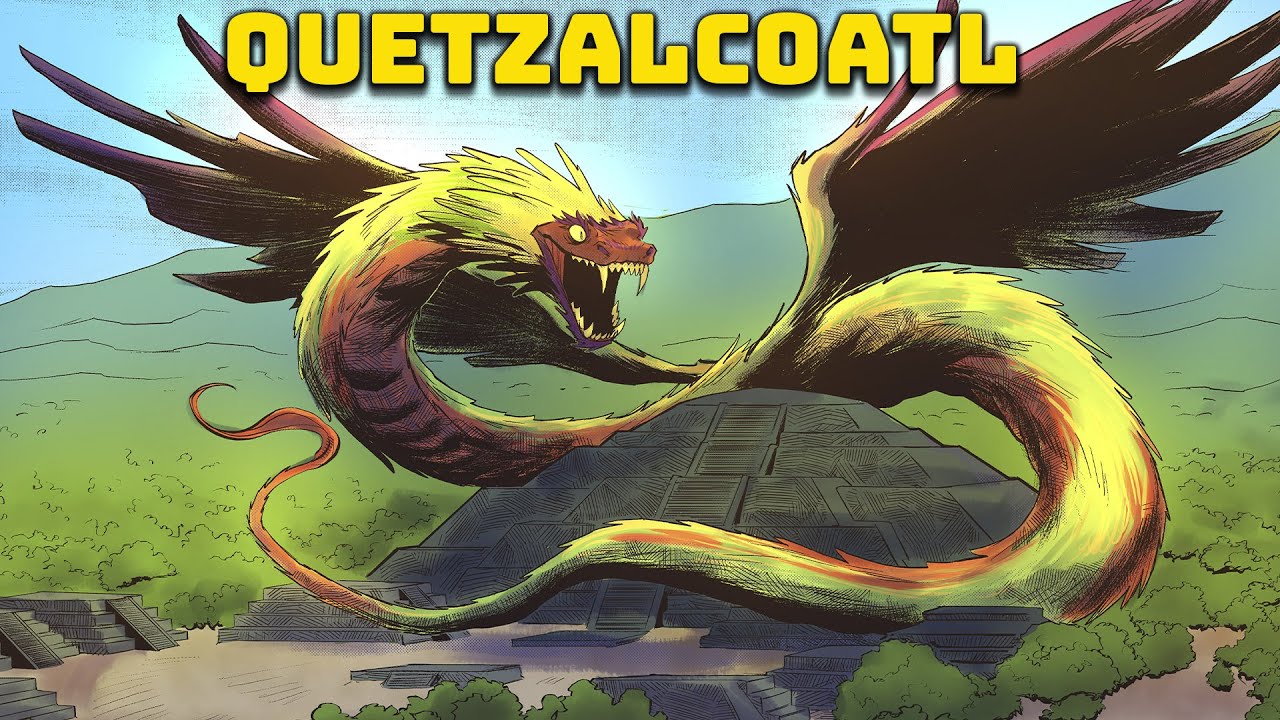 Quetzalcoatl - L'Incroyable Serpent à Plumes de la Mythologie Aztèque - YouTube