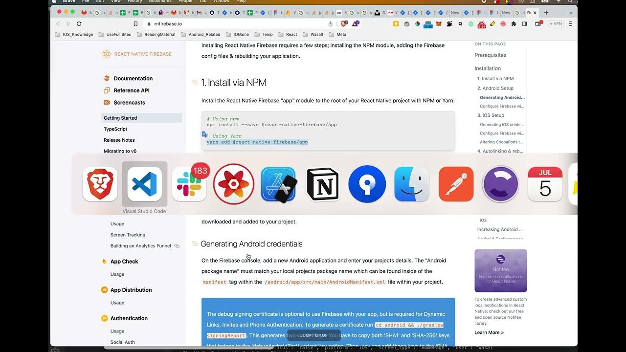 Firebase Remote config | React Native | Mobile App - YouTube