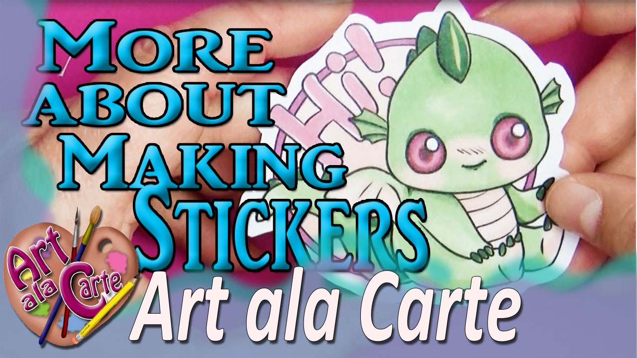 Answering Questions about making stickers - YouTube