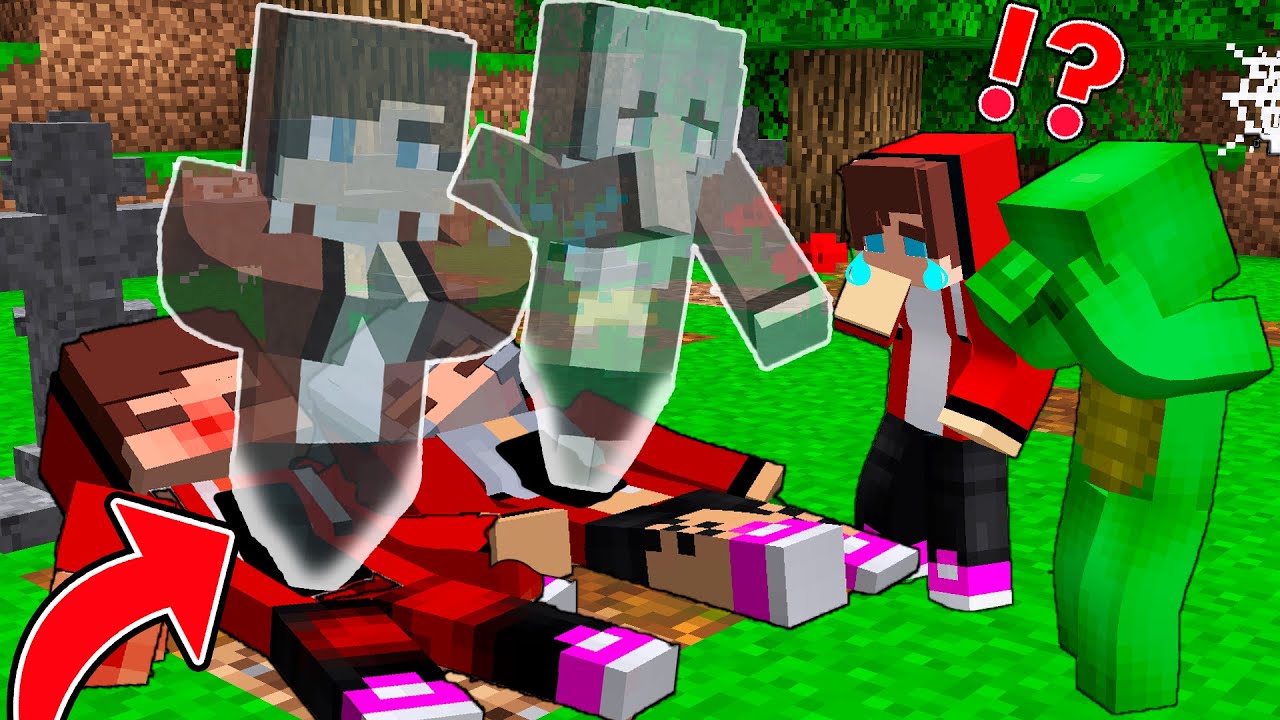 MAIZEN : Why JJ's Family Become Ghost Story - Minecraft Animation JJ & Mikey - YouTube