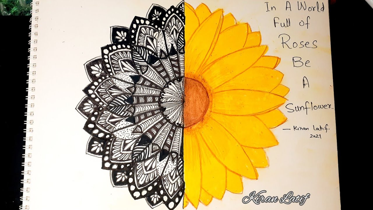 Mandala Art|Zentangle Art|How to draw mandala art for Beginners ...