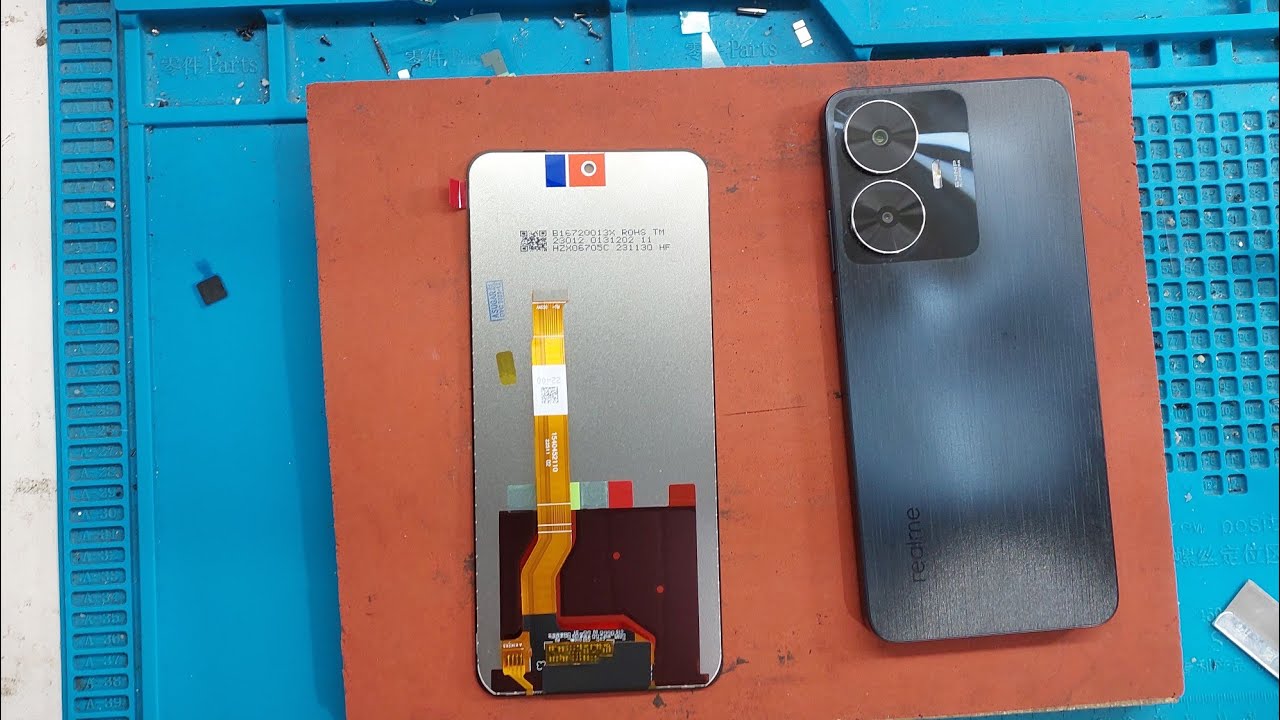 como trocar o Display completo do Realme c55 (Passo a passo) - YouTube