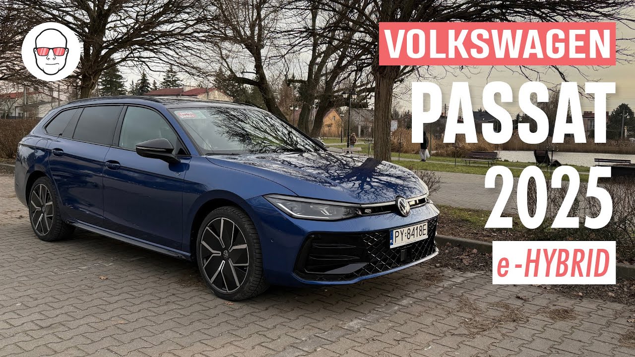 Volkswagen Passat 2025 eHybrid test PL Pertyn Ględzi - YouTube