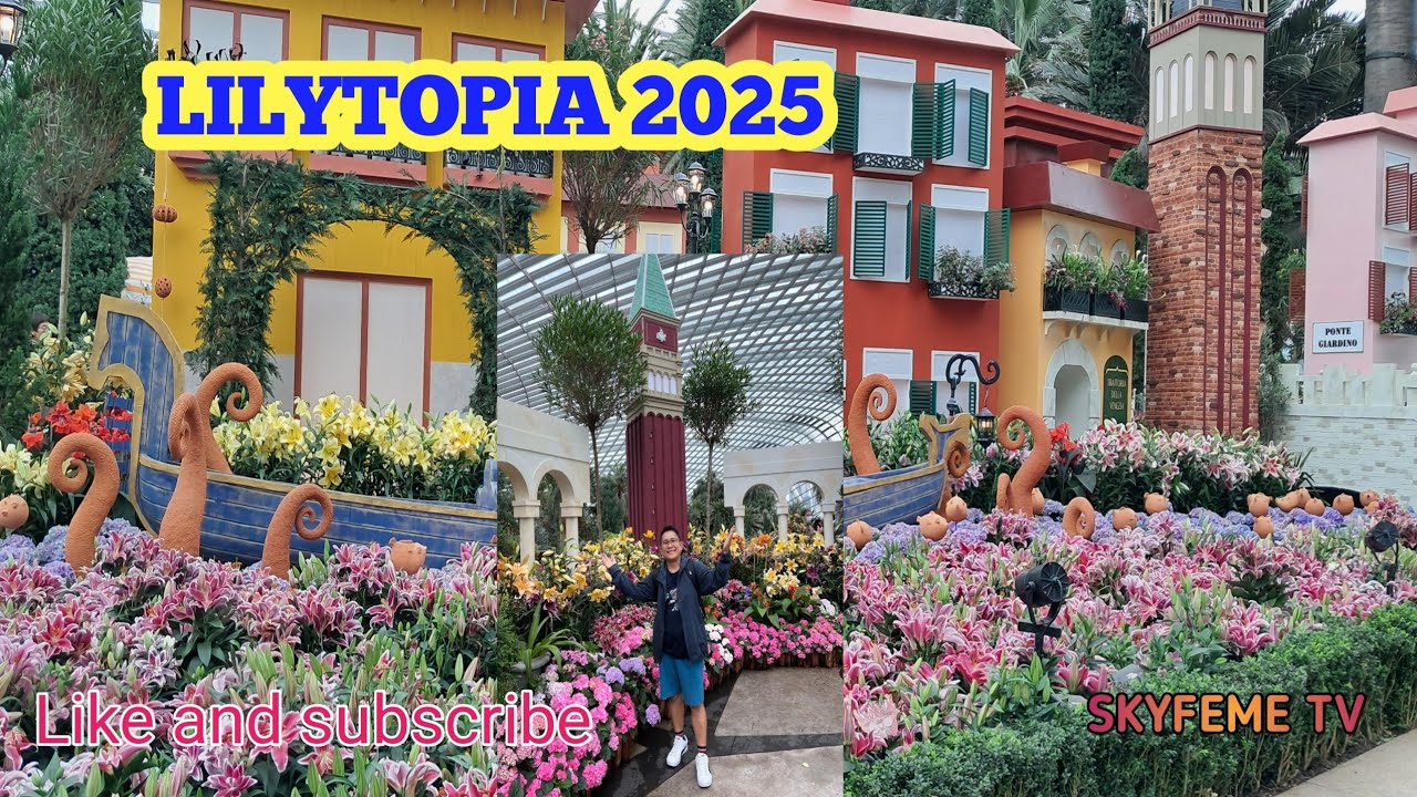 LILYTOPIA 2025 | FLOWER DOME | @SKYFEMETV - YouTube
