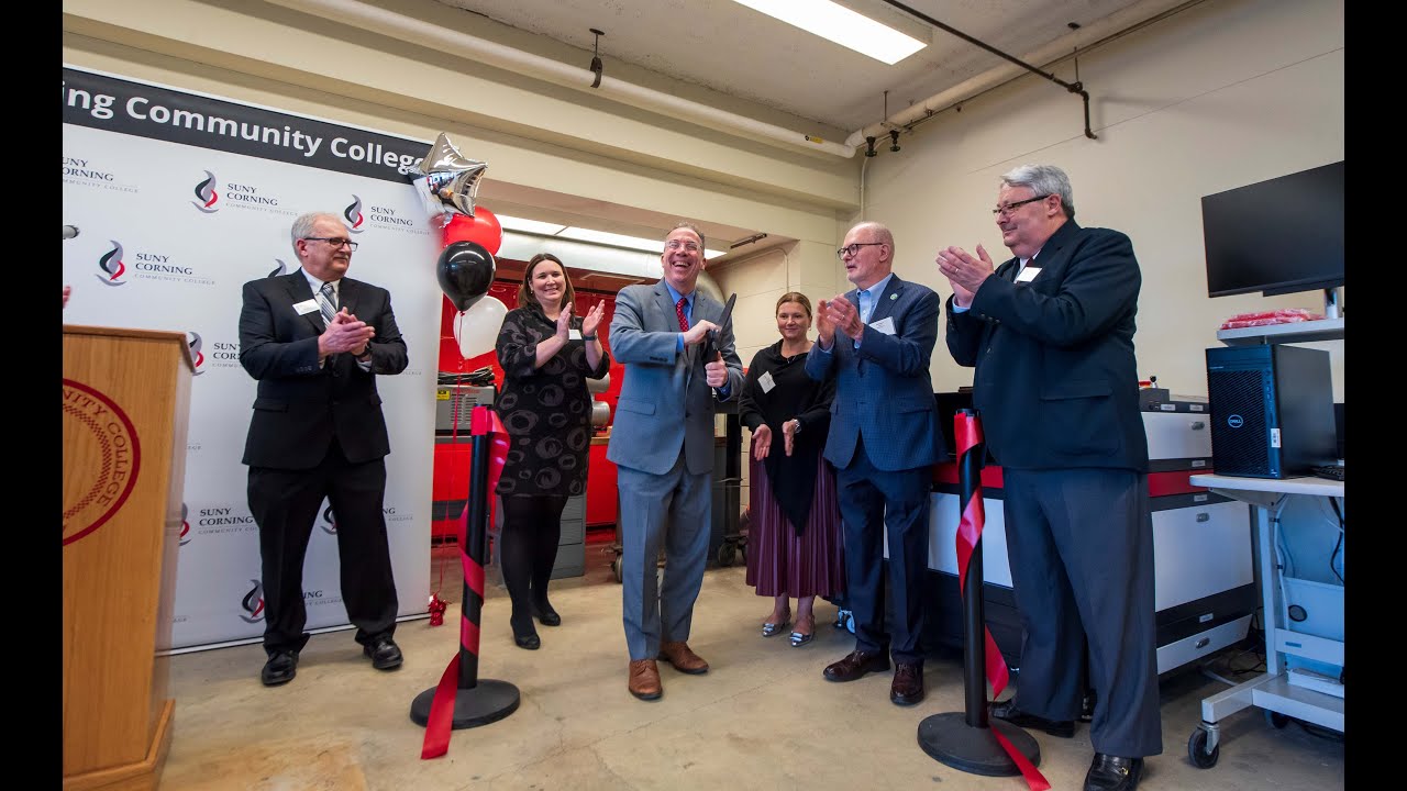 Makerspace & Mechatronics Labs Ribbon Cutting - YouTube